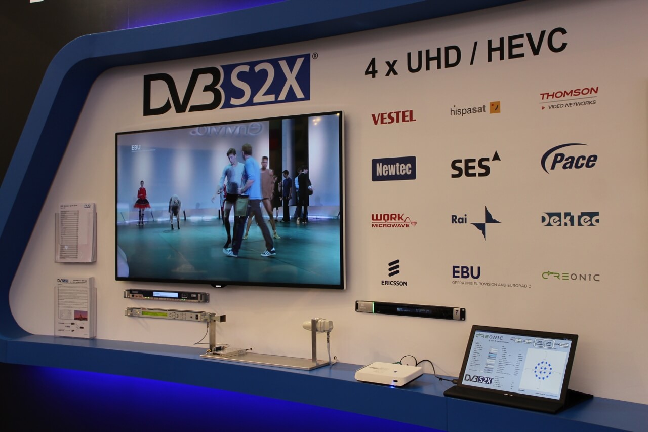 News - Creonic Shows Live Demo of DVB-S2X IP Cores at IBC | Creonic GmbH